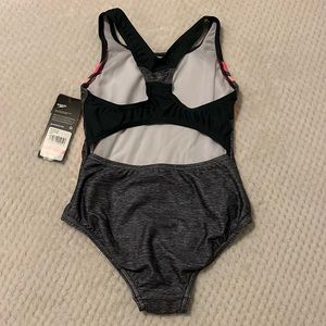 Speedo | Swim | Speedo Girls Infinity Splice One Piece Swimsuit Grey ...